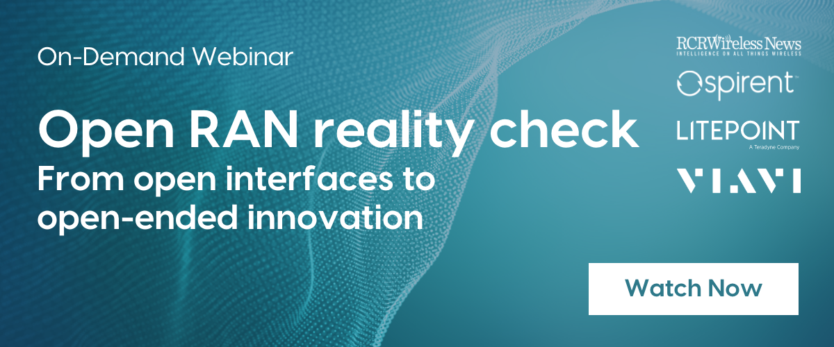 Webinar: Open RAN reality check: From open interfaces to open-ended innovation